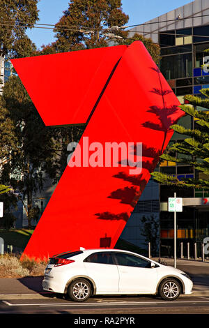 The Seven Network Building in Melbourne Docklands,Victoria Australia ...