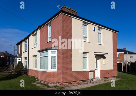 Exterior wall insulation with slip brick cladding Stock Photo - Alamy