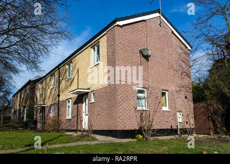 Exterior wall insulation with slip brick cladding Stock Photo - Alamy
