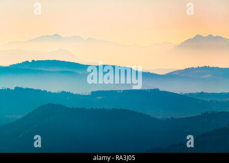 Italy Veneto Monte Grappa - Versante di Seren del Grappa Stock Photo ...
