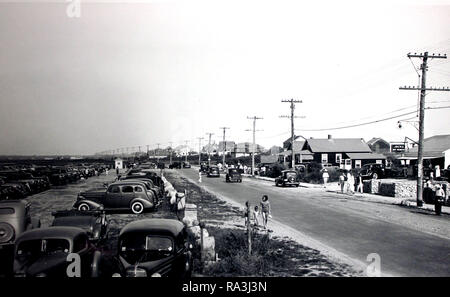 Atlantic Avenue, Westerly, Rhode Island before the Hurricane of 1938 ...