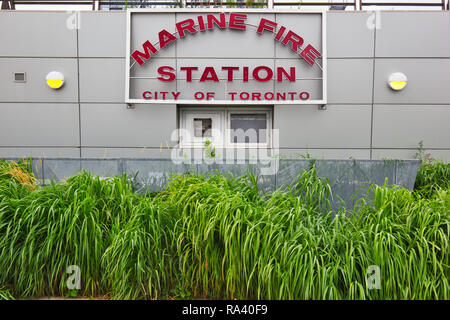 The Toronto Fire & Marine Station 334 and EMS Station 36 along Toronto ...