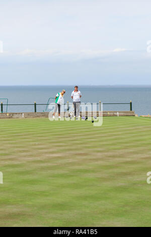 Hunstanton, WBA Bowls Club, bowling green, Cliff Parade, Norfolk ...