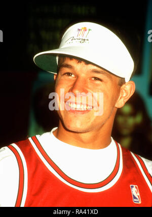 Mark Wahlberg, aka Marky Mark attends a screening of "Death Becomes Her ...