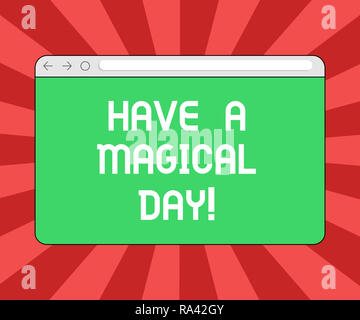 Conceptual hand writing showing Magical Effect. Concept meaning ...