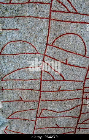 Rok Runestone is one of a kind Stock Photo - Alamy