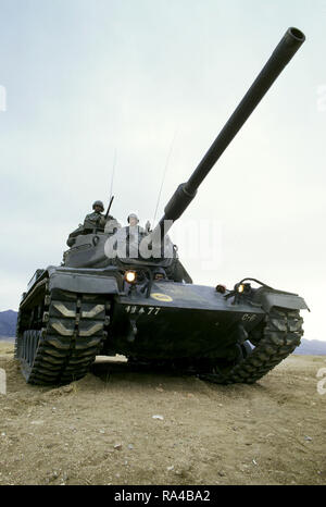 US Army, M 60 tank during NATO exercises in Germany (September 1986 ...