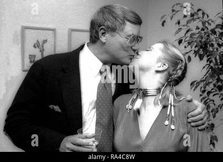 Heidi Hagman Larry Hagman 1982 Photo By Adam Scull/PHOTOlink.net Stock ...
