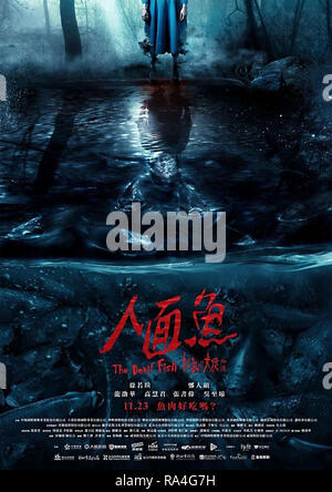 THE DEVIL FISH, (aka TAG-ALONG: THE DEVIL FISH), US Poster, from left ...