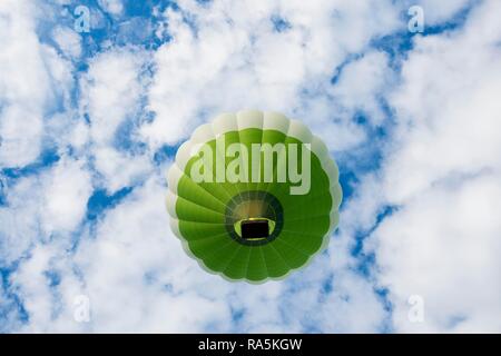 Hot air balloon in front of the blue sky Stock Photo - Alamy