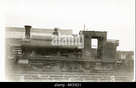 Caledonian Railway 0-6-0ST steam locomotive No.1509 at St Rollox in the ...