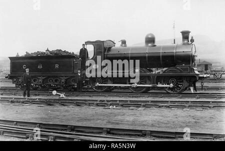 Caledonian Railway 812 Class 0-6-0 steam locomotive No.866 as LMS 17604 ...