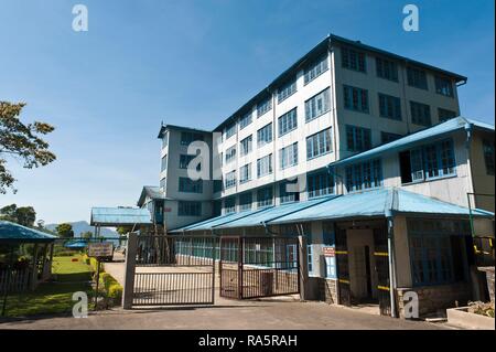 Blue Field tea factory, near Nuwara Eliya, Central Province, Sri Lanka ...