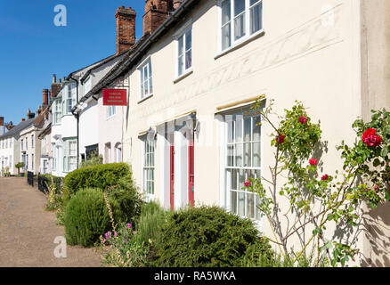 Period houses, Nethergate Street, Clare, Suffolk, England, United ...