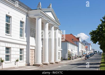Theater, Putbus, Ruegen, Mecklenburg Vorpommern, Germany Stock Photo ...