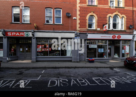 Builth Wells post office the only one in england and Wales with ...