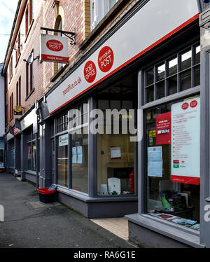 Builth Wells post office the only one in england and Wales with ...