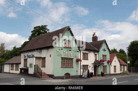 The Thorn Inn, Appleton Thorn, Warrington, England Stock Photo: 5782231 ...