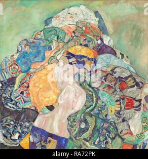 Gustav Klimt, Baby (Cradle), Austrian, 1862 - 1918, 1917-1918, oil on ...