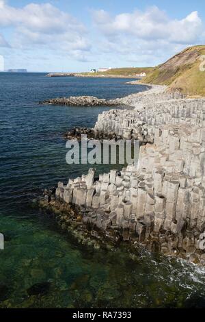 Hofsos, basalt columns Stock Photo - Alamy