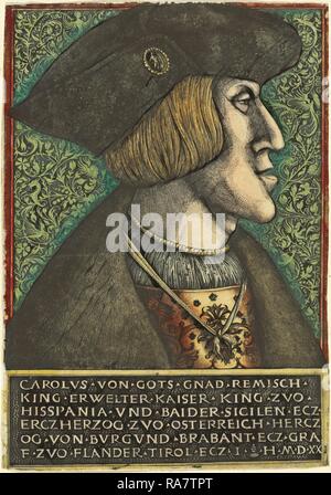 Daniel Hopfer I and Hieronymus Hopfer, Charles V, Holy Roman Emperor ...