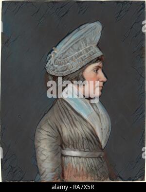 Attributed to Ellen Sharples (British, 1769 - 1849), Mrs. John Bard ...