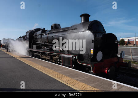 Steam Engine 31806 at Weymouth railway station Stock Photo - Alamy