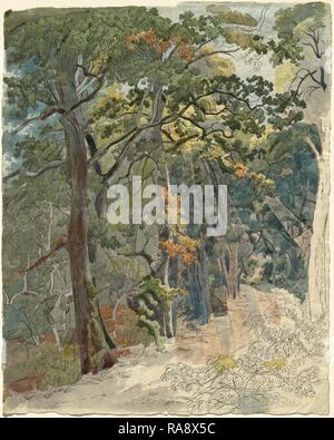 Friedrich Salathé, Swiss (1793-1858), Rays of Sunlight Striking a ...