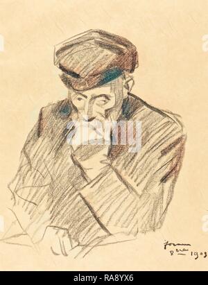 Jean-Louis Forain, Renoir (fourth plate), French, 1852 - 1931, 1905 ...