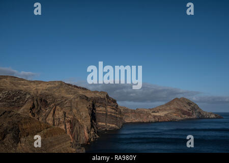 Madeira, Portugal - 14 June 2017: Soil detail at Ponta de São Lourenço ...