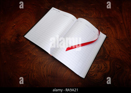 Guest register or ledger Stock Photo - Alamy