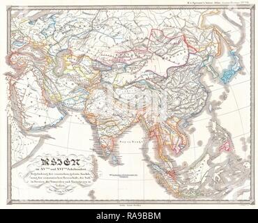 Ming China Map of the World Stock Photo - Alamy