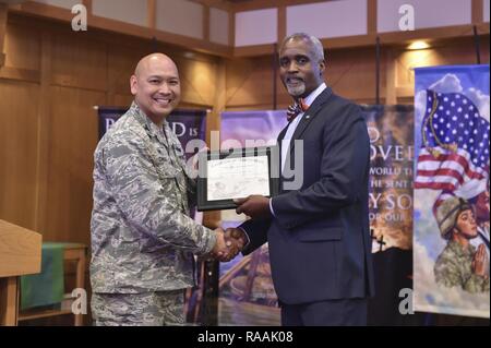 U.S. Air Force Col. Melvin Maxwell, 60th Mission Support Group ...