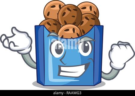 Businessman falafel in fried on teflon cartoon Stock Vector Image & Art ...