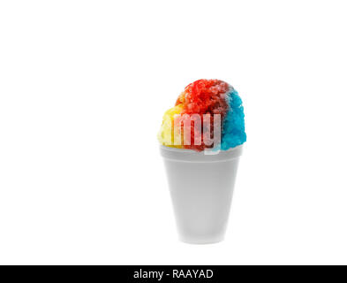 Raspberry shaved ice Stock Photo - Alamy