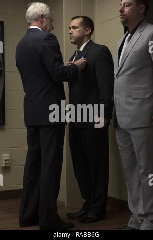 Secretary of the Air Force Michael B. Donley presents Staff Sgt ...