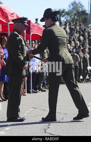 U.S. Marine Corps Maj. Austin M. Duncan, with the 11th Marine ...
