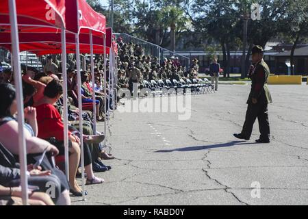 U.S. Marine Corps Maj. Angela Batastini, a force management officer ...