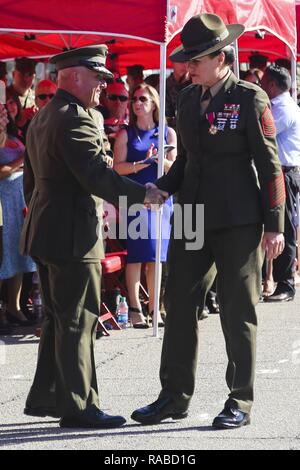U.S. Marine Corps Maj. Austin M. Duncan, with the 11th Marine ...