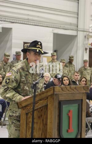 Lt. Col. Clinton R. Cody, commander of the 1st Squadron, 6th Cavalry ...