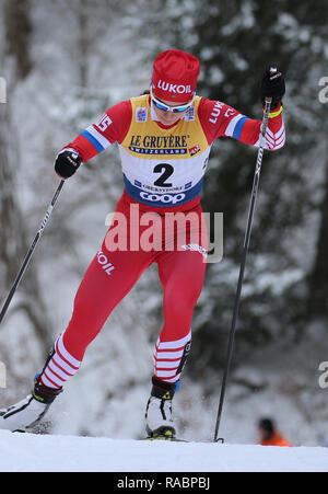 Oberstdorf, Germany. 03rd Jan, 2019. Nordic skiing/cross-country skiing: World Cup, Tour de Ski ...