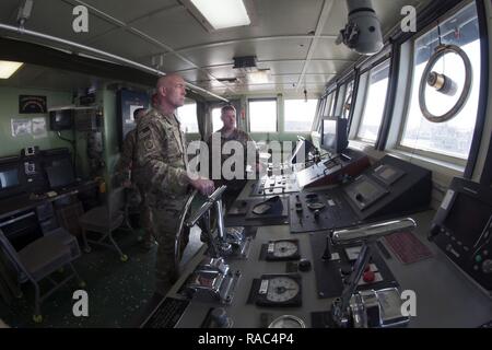 U.S. Army Logistics Support Vessels SP4 James A. Loux (LSV 6) and MG ...