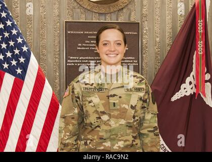 U.S. Army 1st Lt. Emily Chen, fire support officer assigned to Task ...
