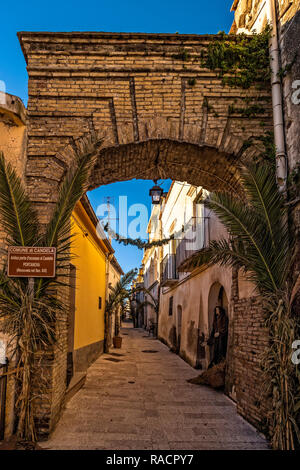Italy Apulia Candela Historic Center Stock Photo - Alamy