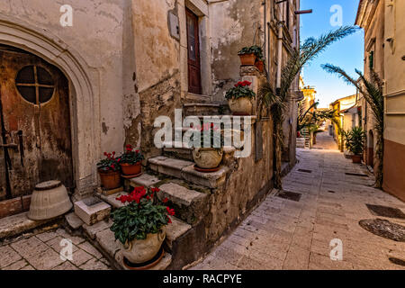 Italy Apulia Candela Historic Center Stock Photo - Alamy