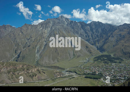 geography / travel, Georgia, the Caucasus Mountains, Georgian Military ...