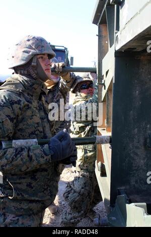 CHINHAE, South Korea (Jan. 23, 2017) Utilitiesman Constructionman ...