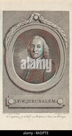 JOHANN FRIEDRICH WILHELM JERUSALEM German protestant churchman and ...