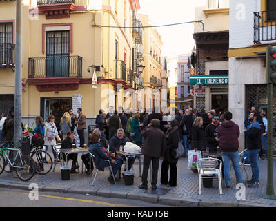 Typical Spanish cafe culture Stock Photo - Alamy
