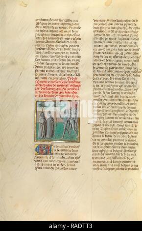 Henoch and Elijah Emerging from Hell; Miroir Historial, about 1475 ...